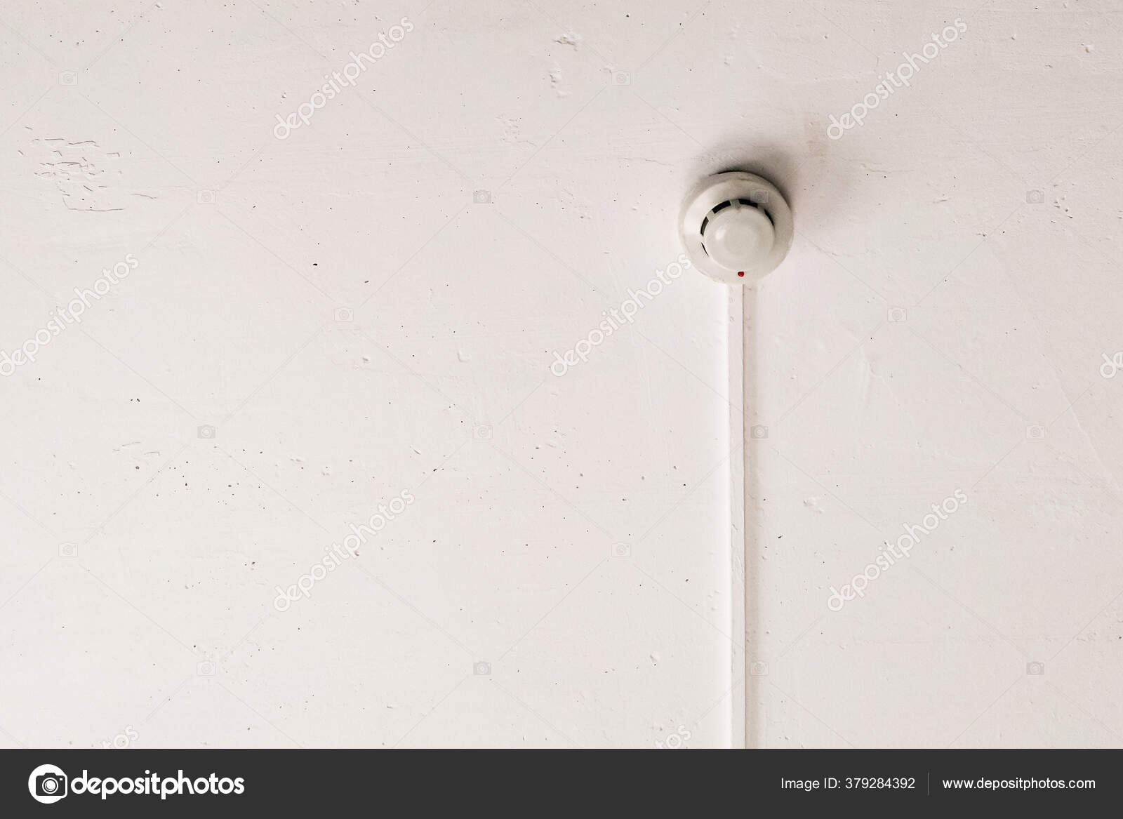 Fire Alarm Security Safety Device System Attached Ceiling Home Office ...