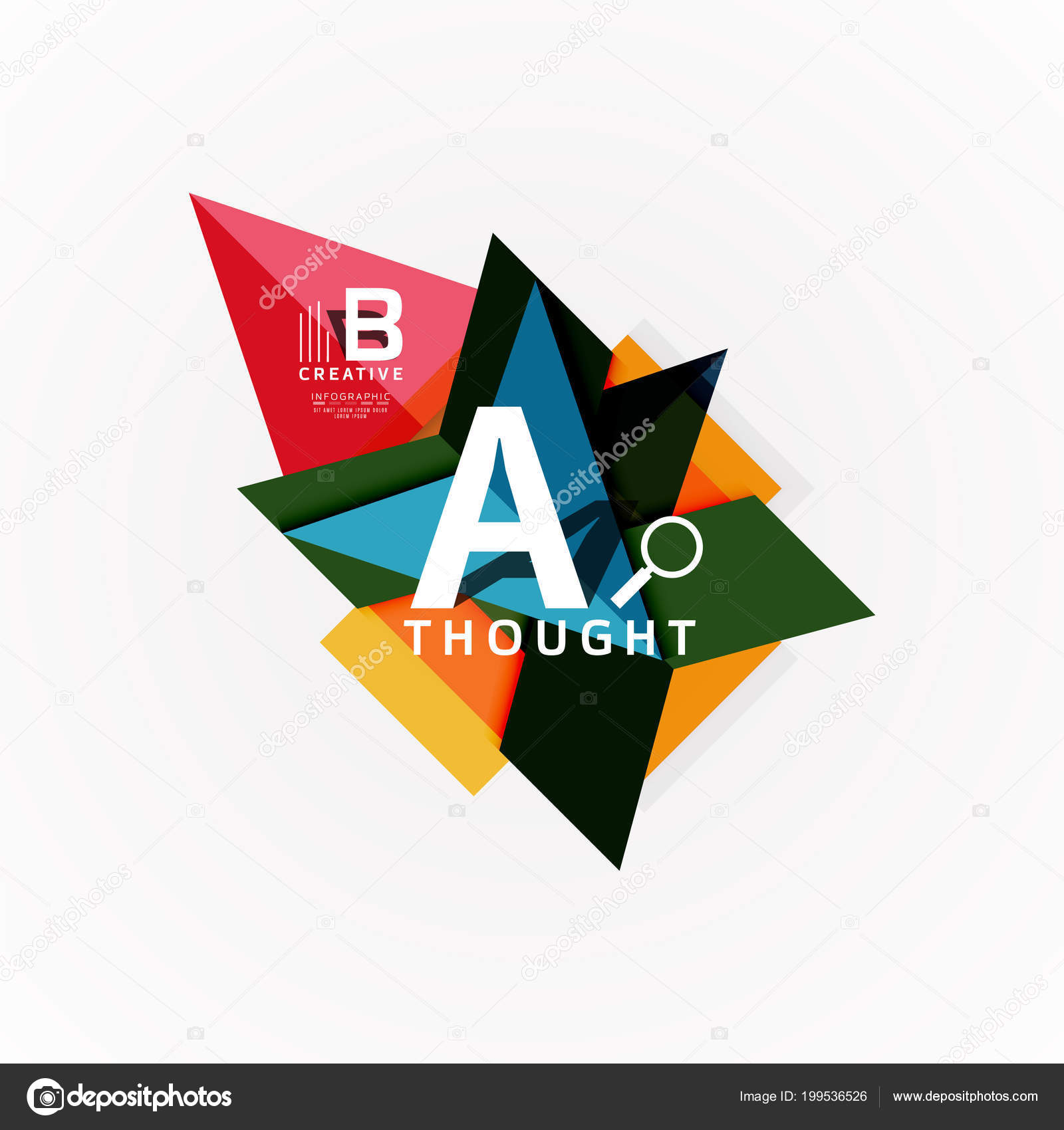 Paper option steps diagram infographic layout Stock Vector by ©akomov ...