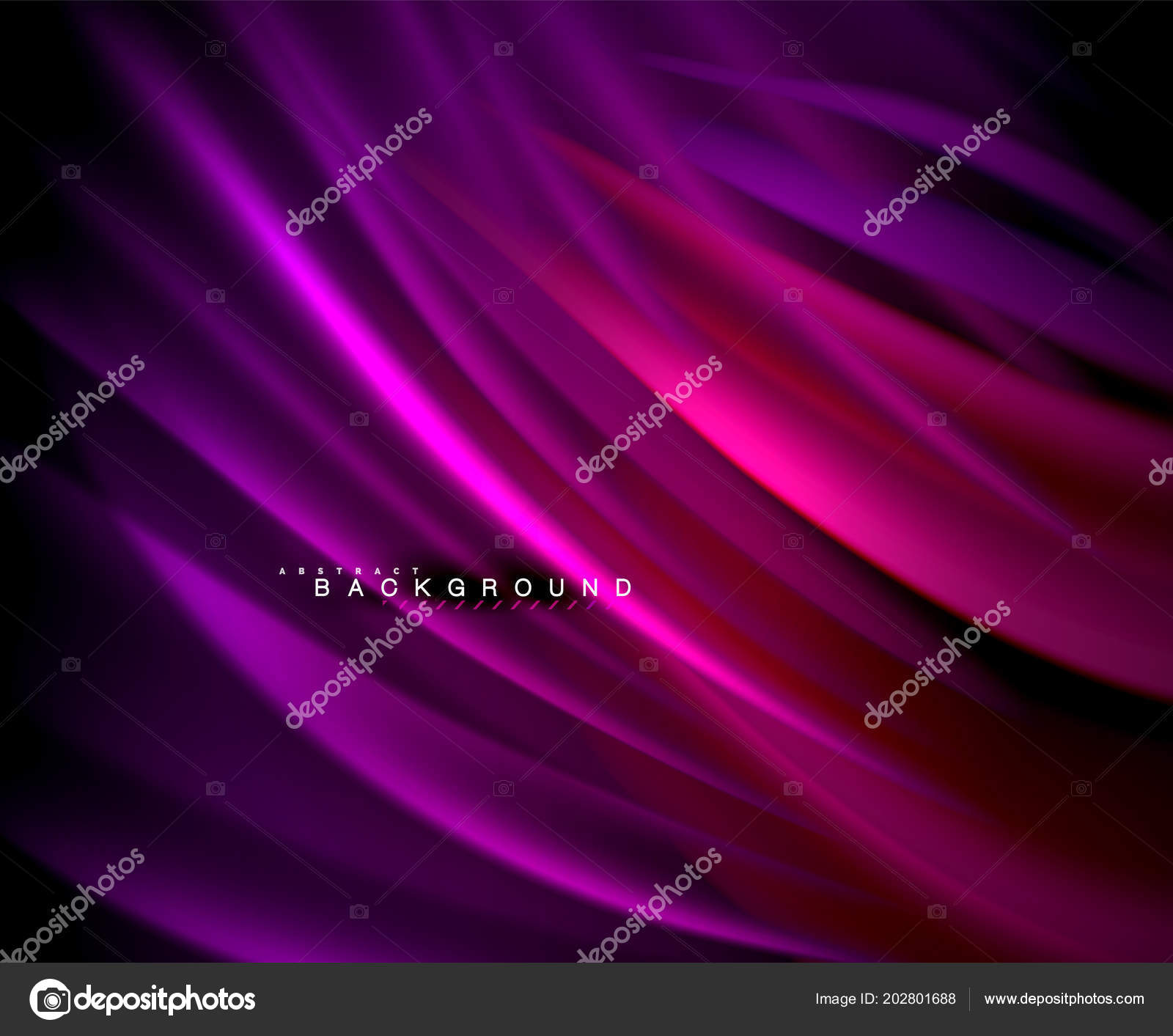 Neon Glowing Wave Magic Energy Light Motion Background Vector Wallpaper