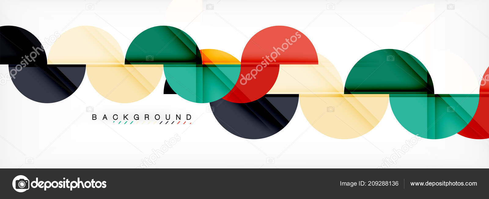 Semi circle abstract background, modern geometric pattern design ...