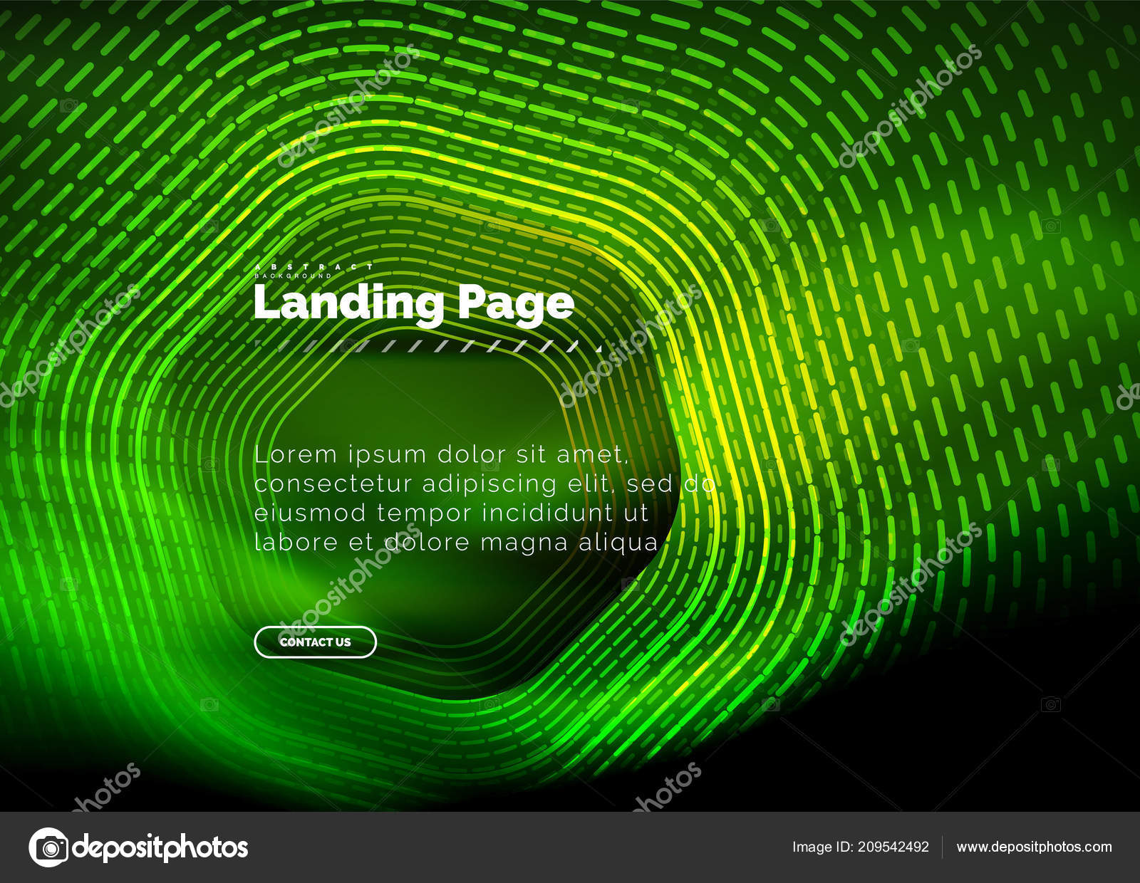 Neon glowing techno hexagon shape lines, hi-tech futuristic abstract ...