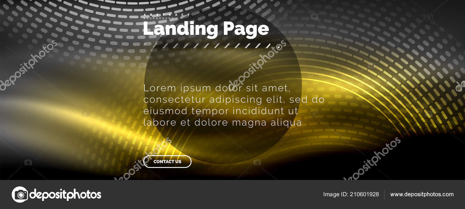 Neon glowing techno lines, hi-tech futuristic abstract background ...