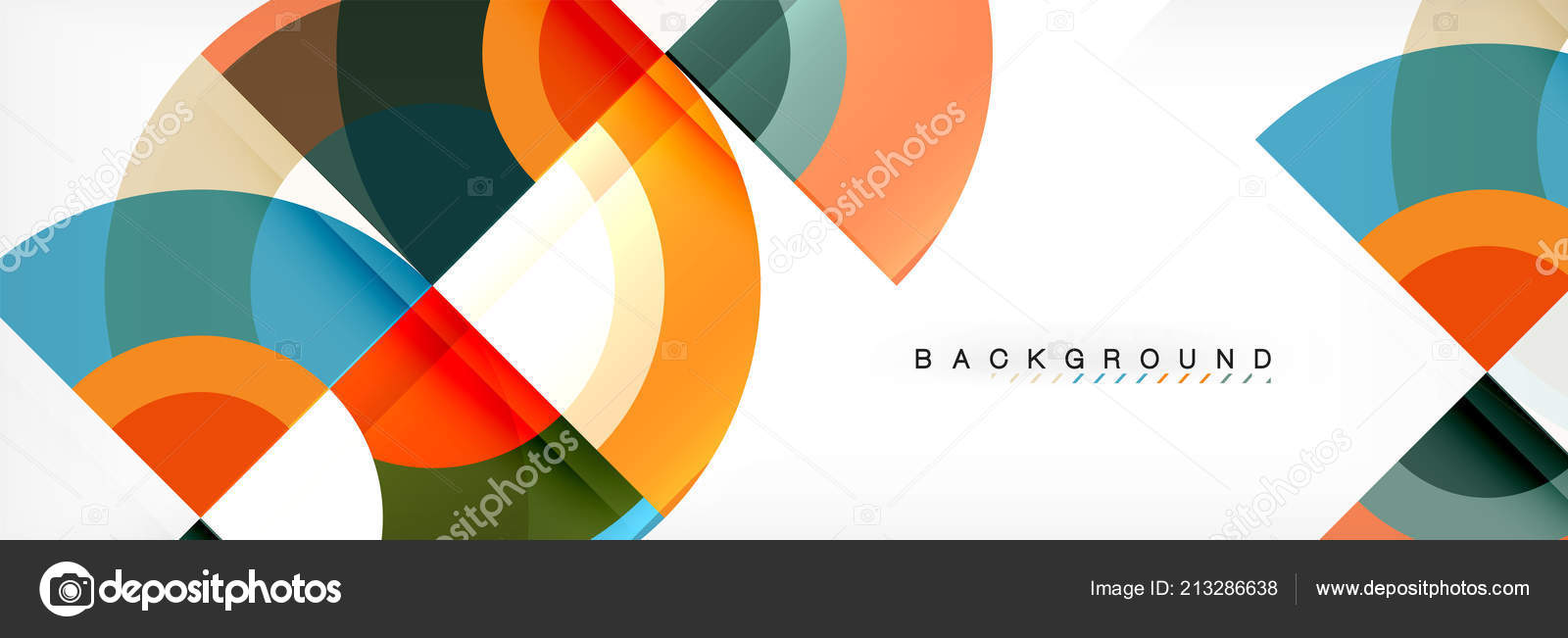 Vector circular abstract background Stock Vector by ©akomov 213286638