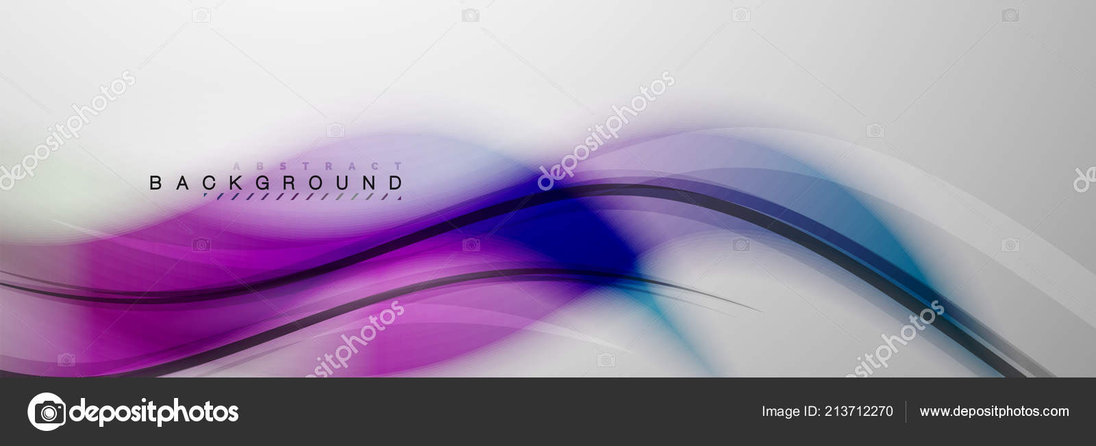 Smooth blur wave background Stock Vector by ©akomov 213712270