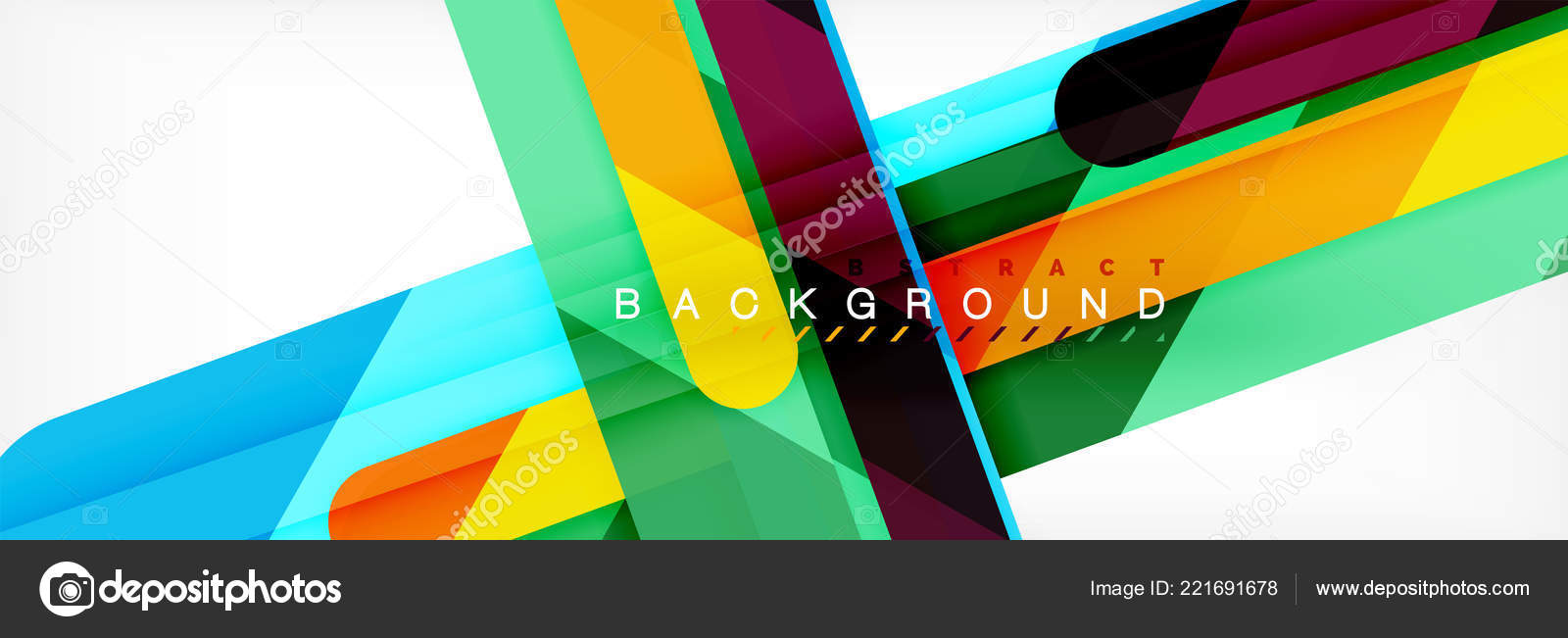 Straight lines abstract vector background Stock Vector by ©akomov 221691678
