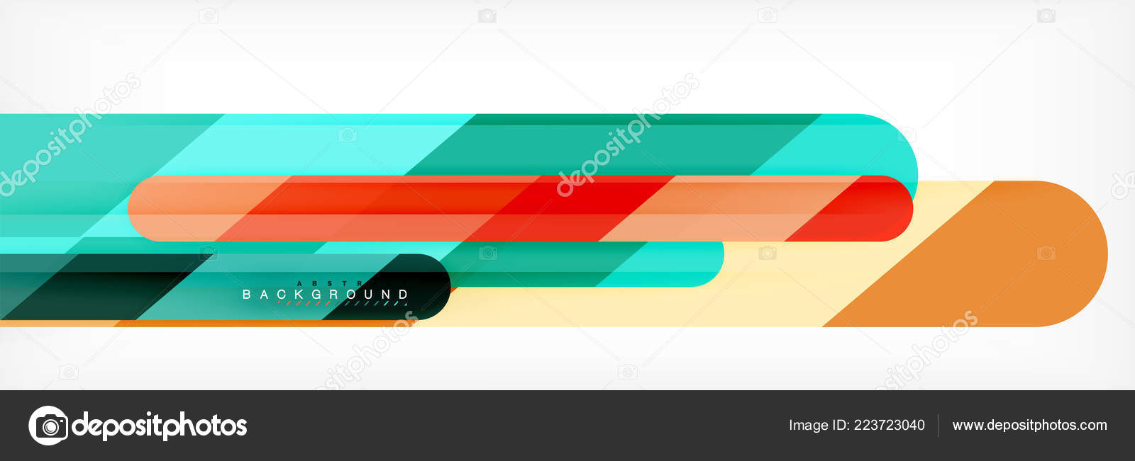 Straight lines abstract vector background Stock Vector by ©akomov 223723040