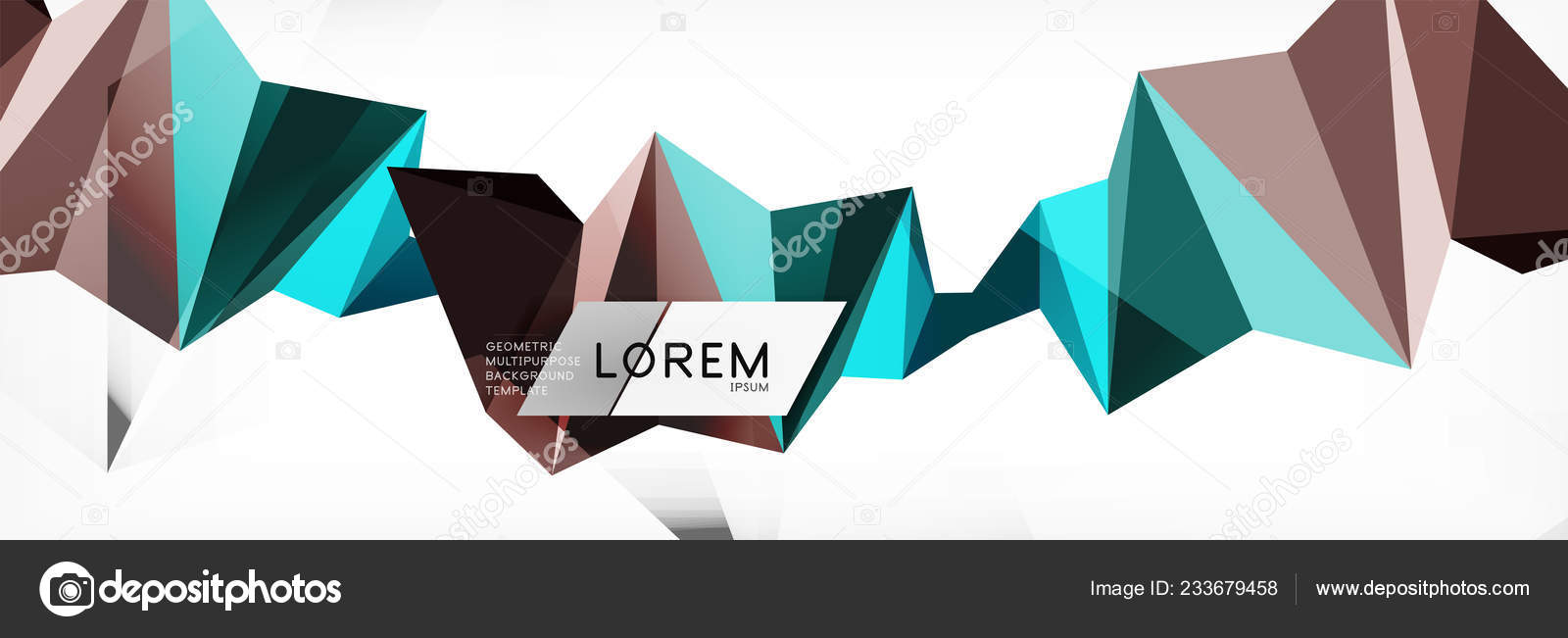 Science background. Abstract triangle pattern. Vector abstract ...