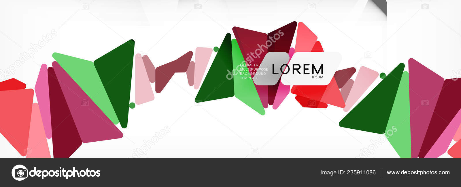 Science background. Abstract triangle pattern. Vector abstract ...