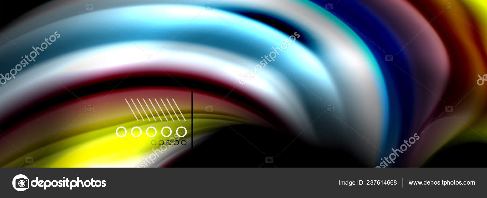 Fluid liquid wave pattern Stock Vector by ©akomov 237614668