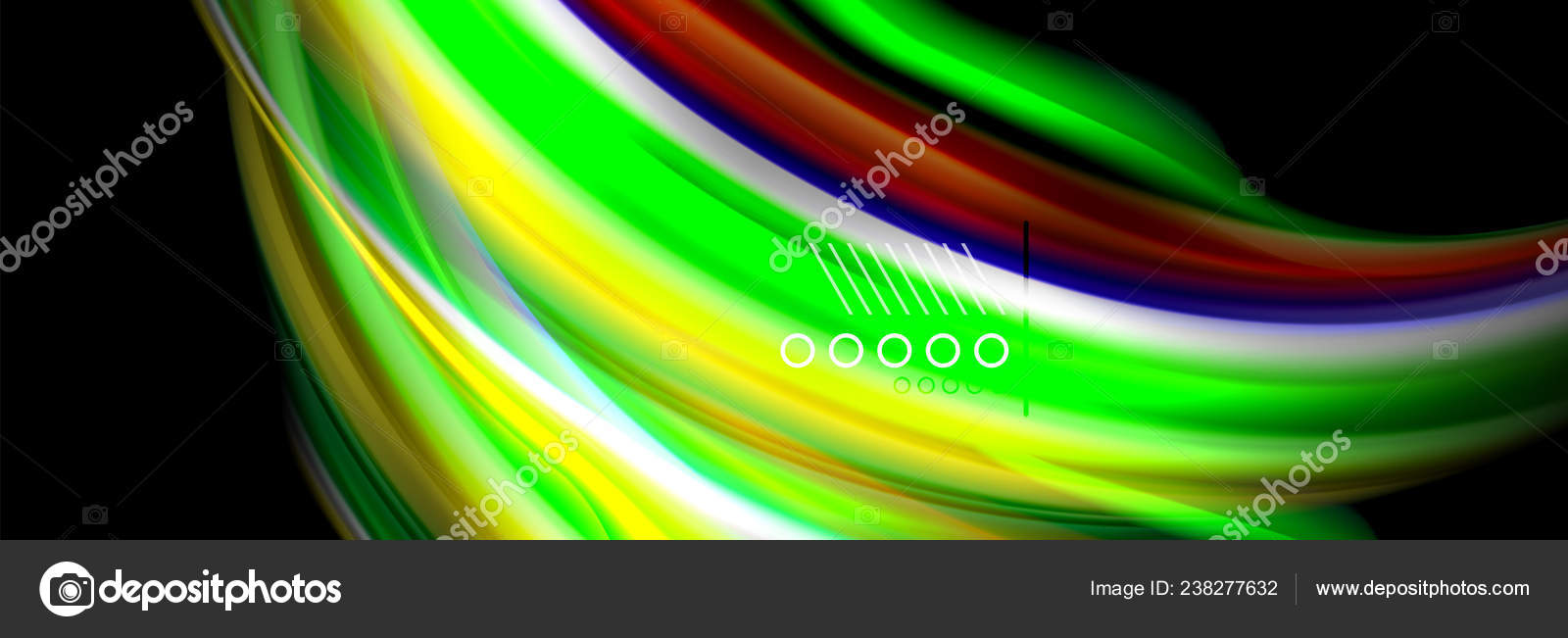 Fluid liquid wave pattern Stock Vector Image by ©akomov #238277632