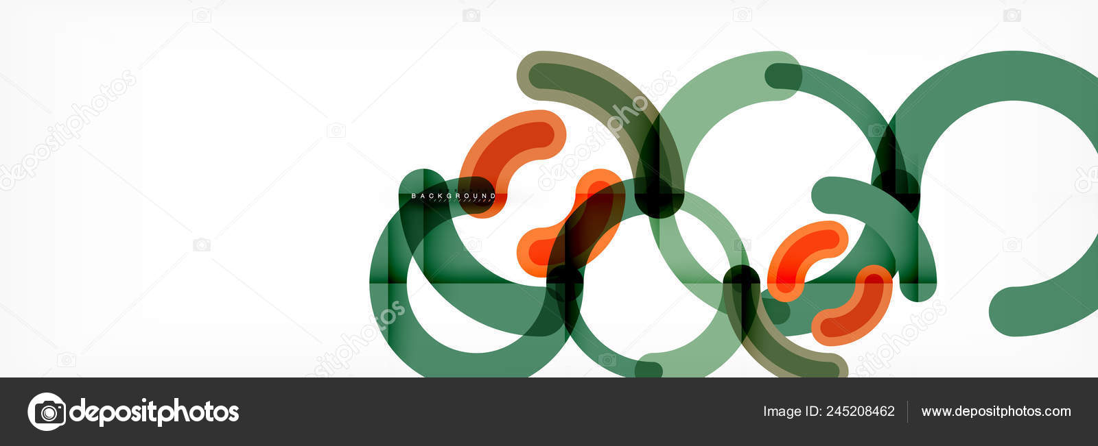 Circular lines design background Stock Vector by ©akomov 245208462