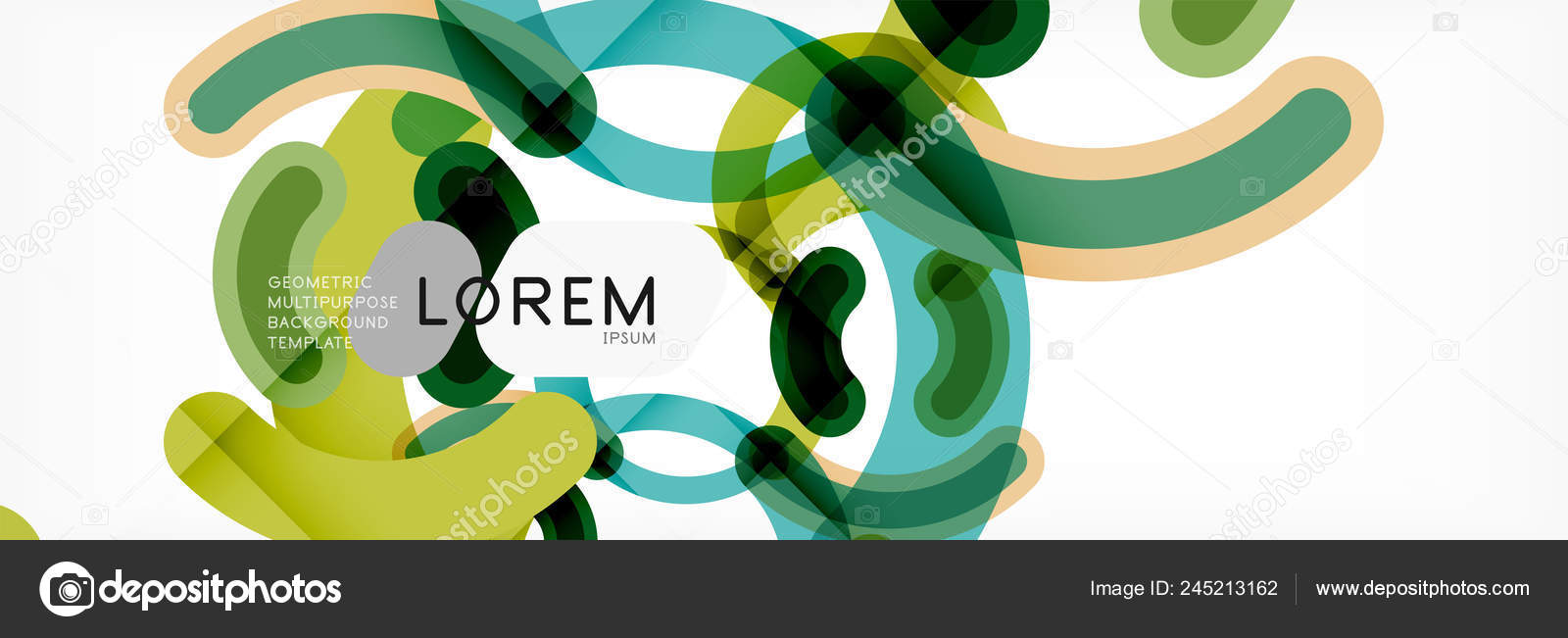 Linear design circle background Stock Vector by ©akomov 245213162