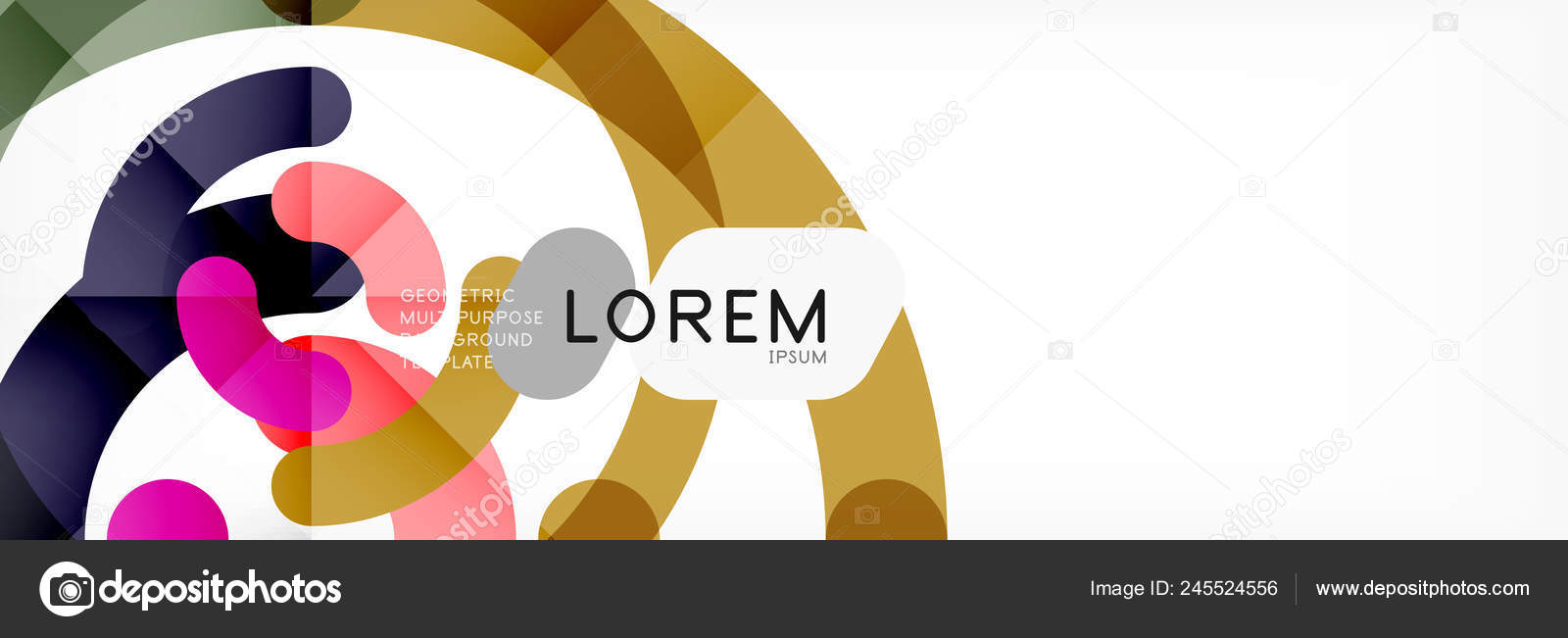 Circular lines design background Stock Vector Image by ©akomov #245524556