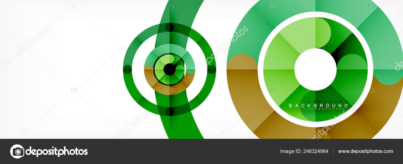 Circular lines design background Stock Vector Image by ©akomov #246324964