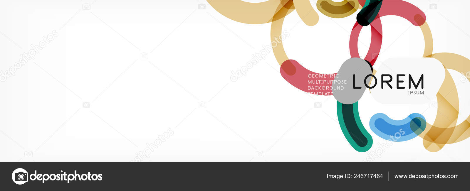 Linear design circle background Stock Vector Image by ©akomov #246717464