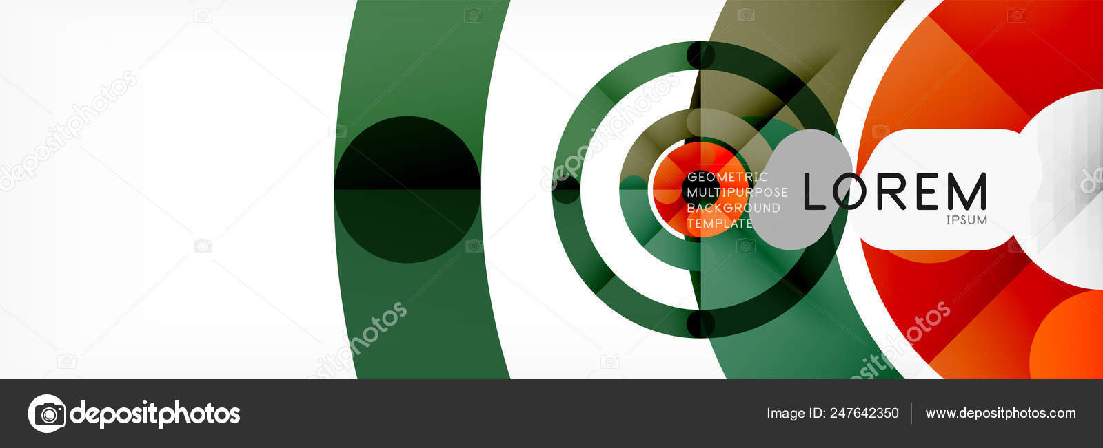 Circular lines design background Stock Vector Image by ©akomov #247642350