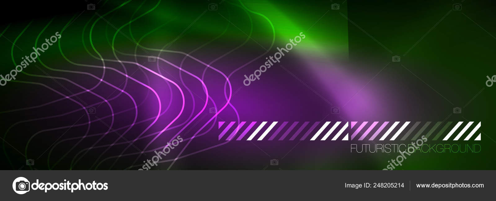 Shiny neon lights background, techno design, modern wallpaper for your ...