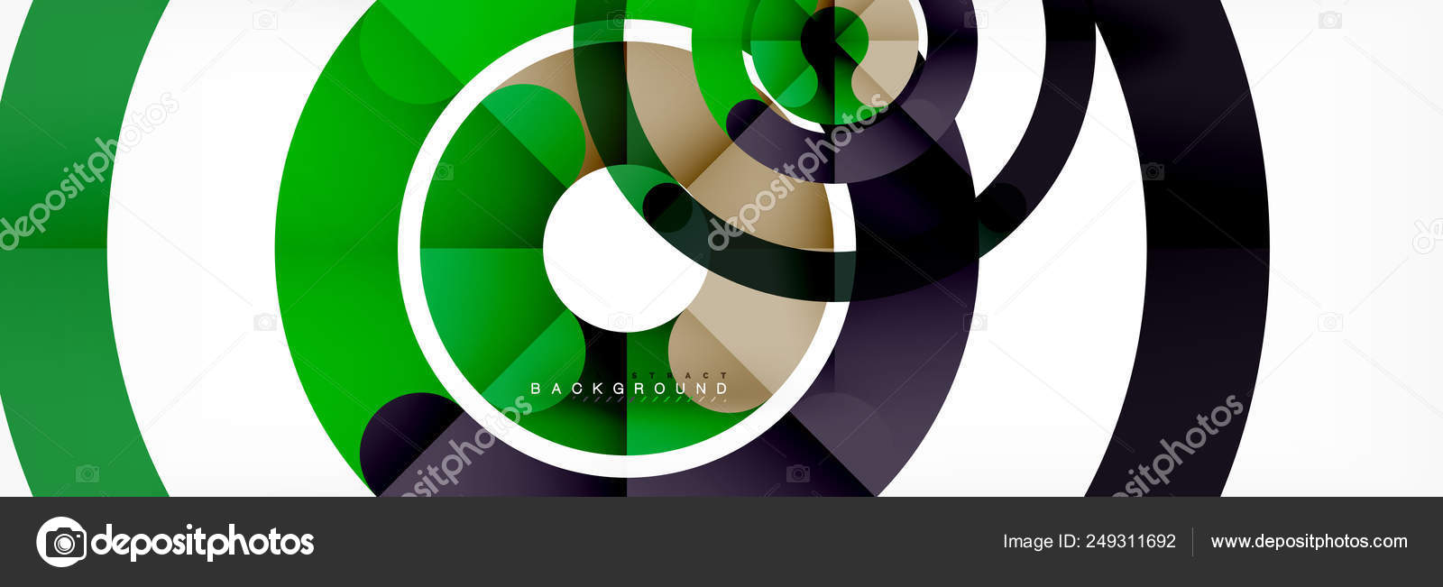 Circular lines design background Stock Vector Image by ©akomov #249311692