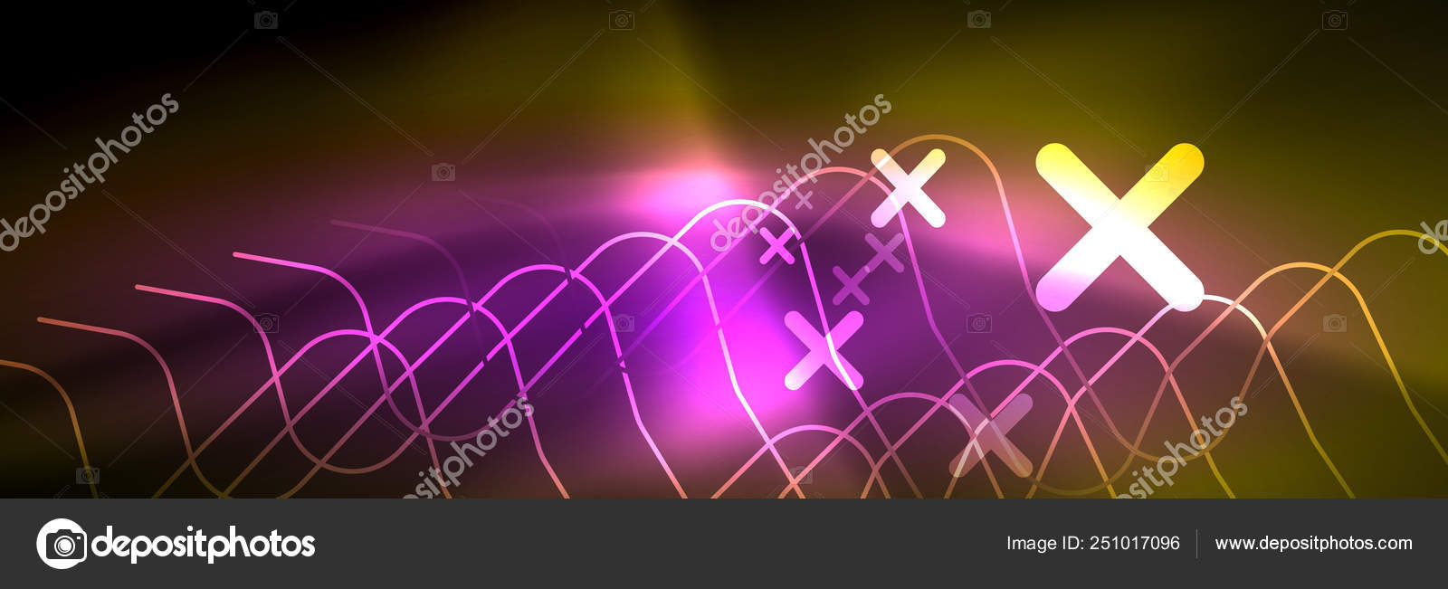 Shiny neon lights background, techno design, modern wallpaper for your ...