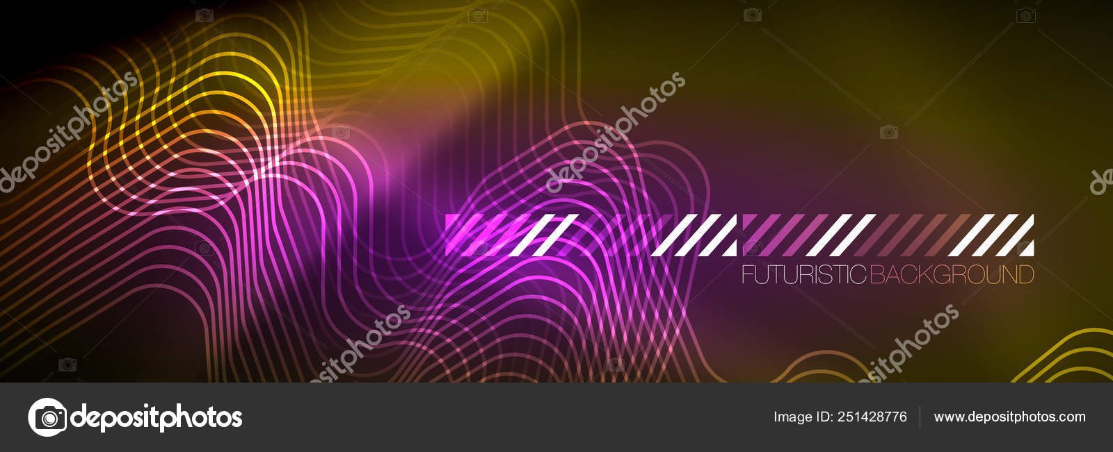 Shiny neon lights background, techno design, modern wallpaper for your ...