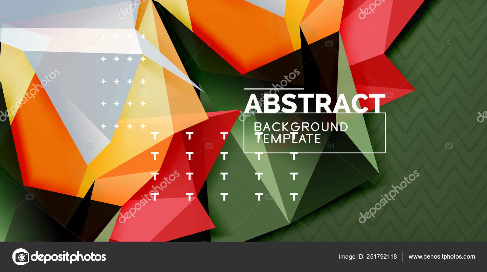 Diseño triangular de fondo de poli bajo Vector de stock #251792118 de ...