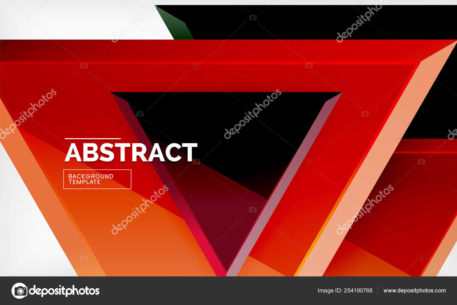 Diseño triangular de fondo de polietileno bajo, triángulos multicolores ...