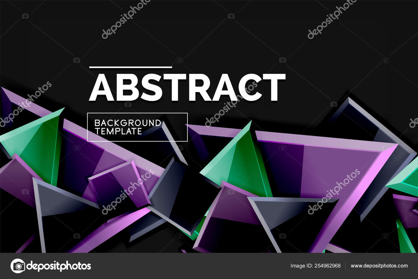 Shiny style geometric background Stock Vector Image by ©akomov #254962968