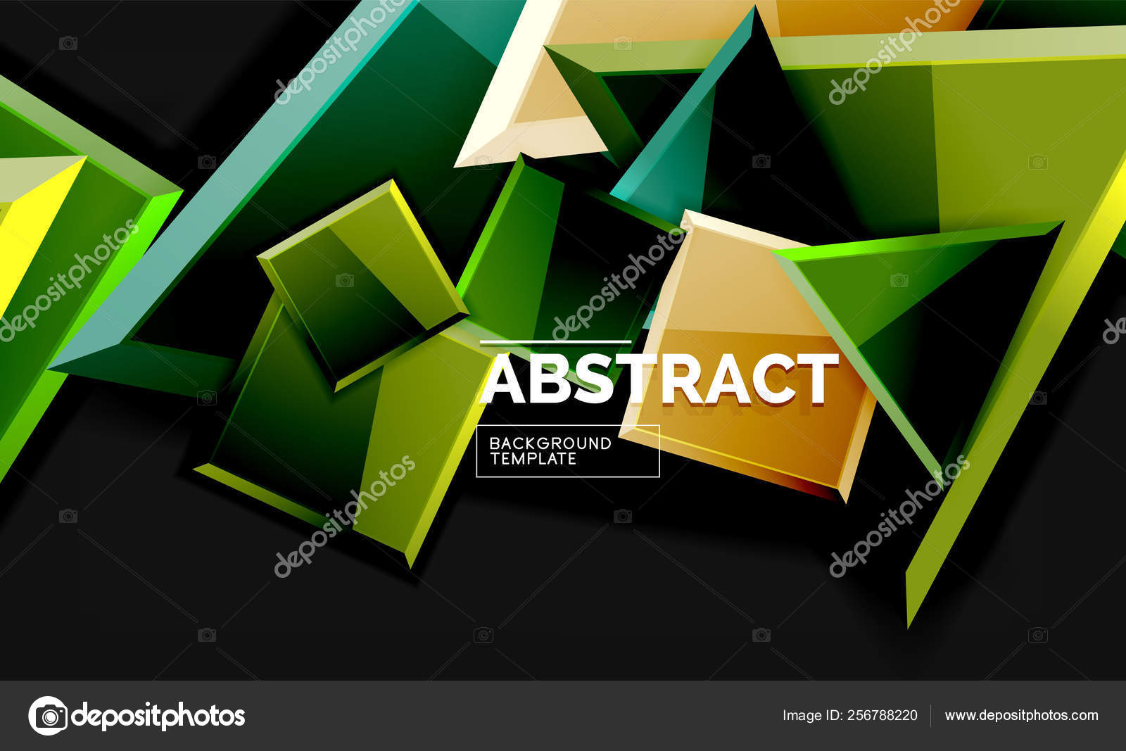 Shiny style geometric background Stock Vector by ©akomov 256788220