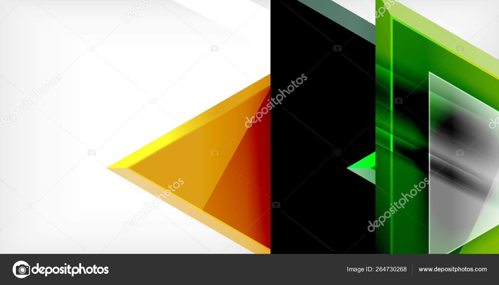 Dynamic triangle composition abstract background Stock Vector Image by ...