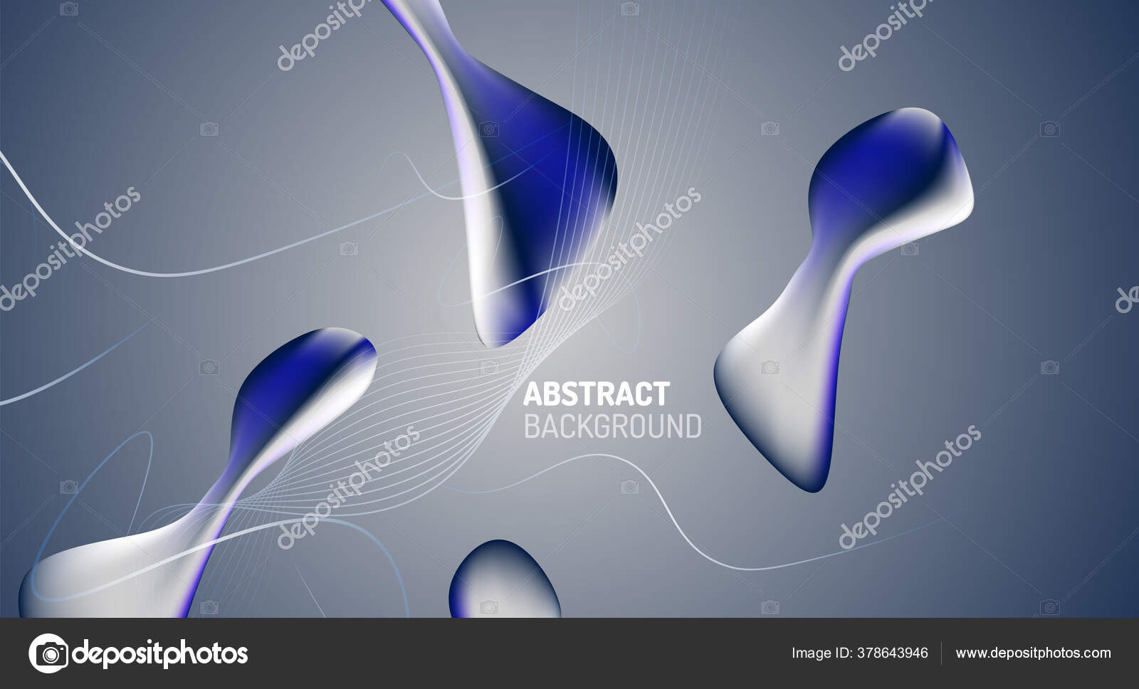 Fluid gradients, abstract liquid bubble shapes background Stock Vector ...