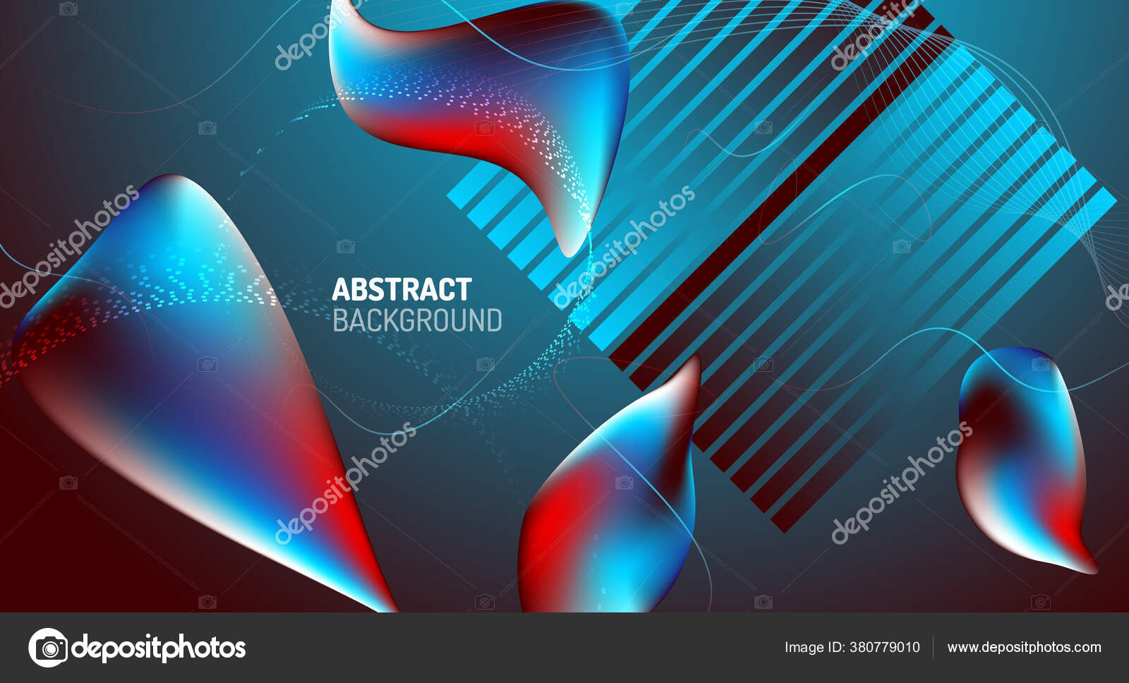 Fluid liquid color gradient background design. Vector illustration ...