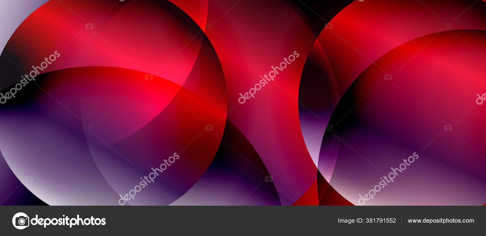 Circle modern geometric abstract background with liquid gradients Stock ...
