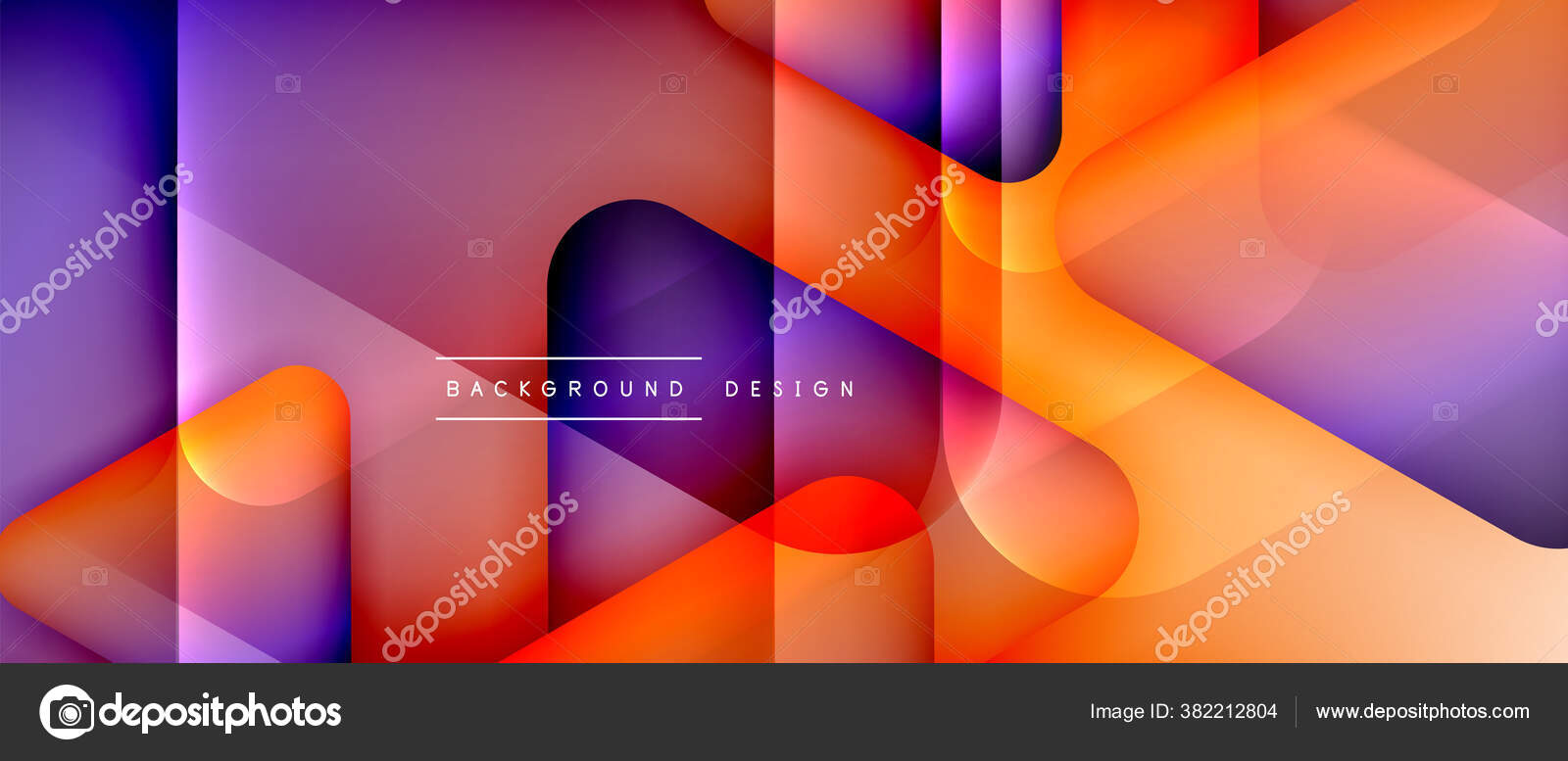Triangle shapes geometric abstract background. 3D shadow effects and ...