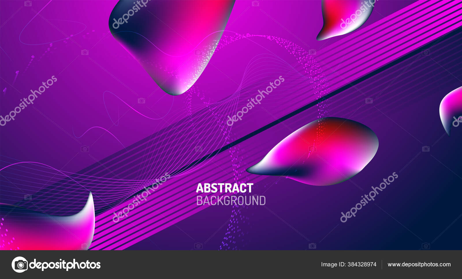 Fluid liquid color gradient background design. Vector illustration ...