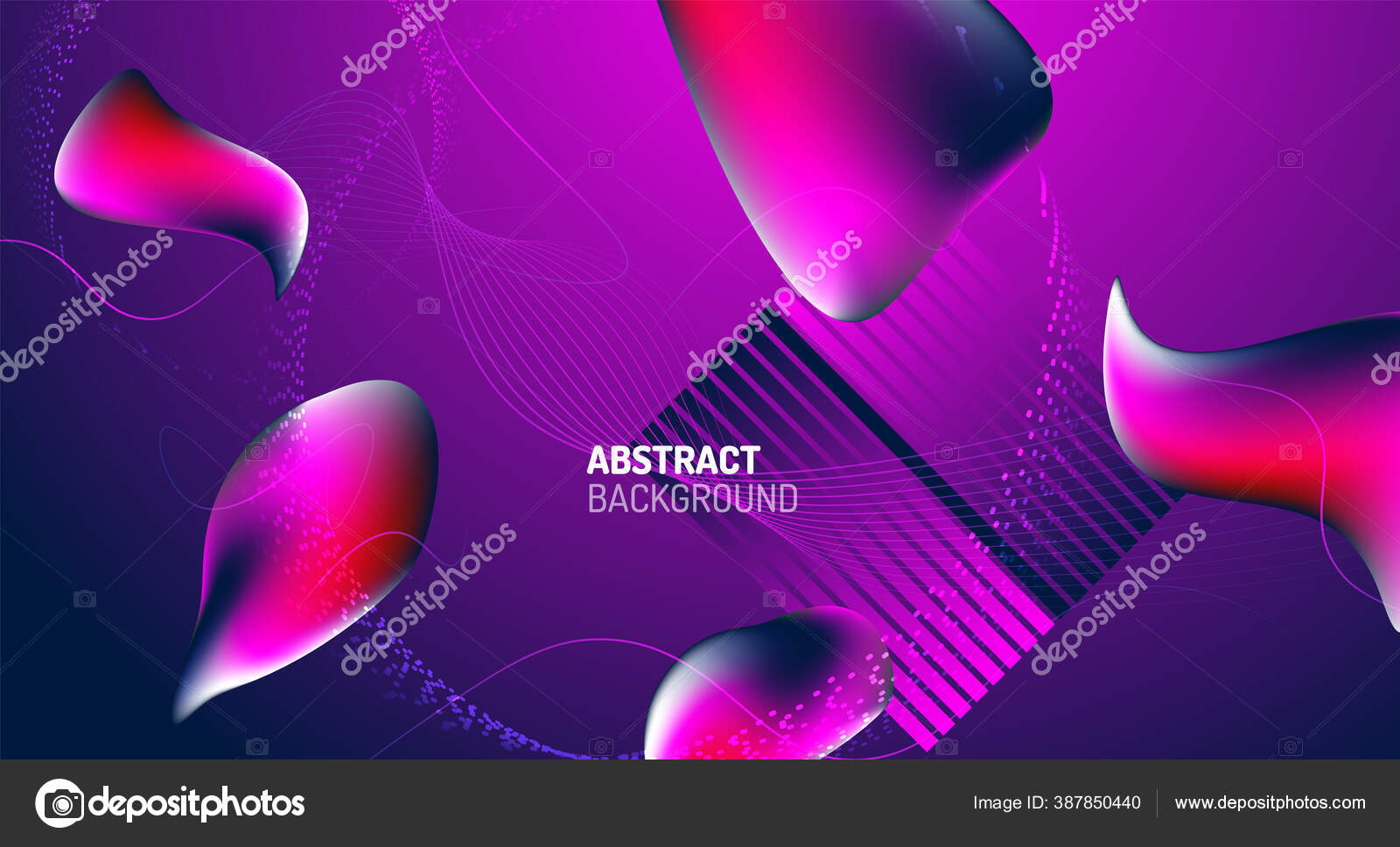 Fluid liquid color gradient background design. Vector illustration ...