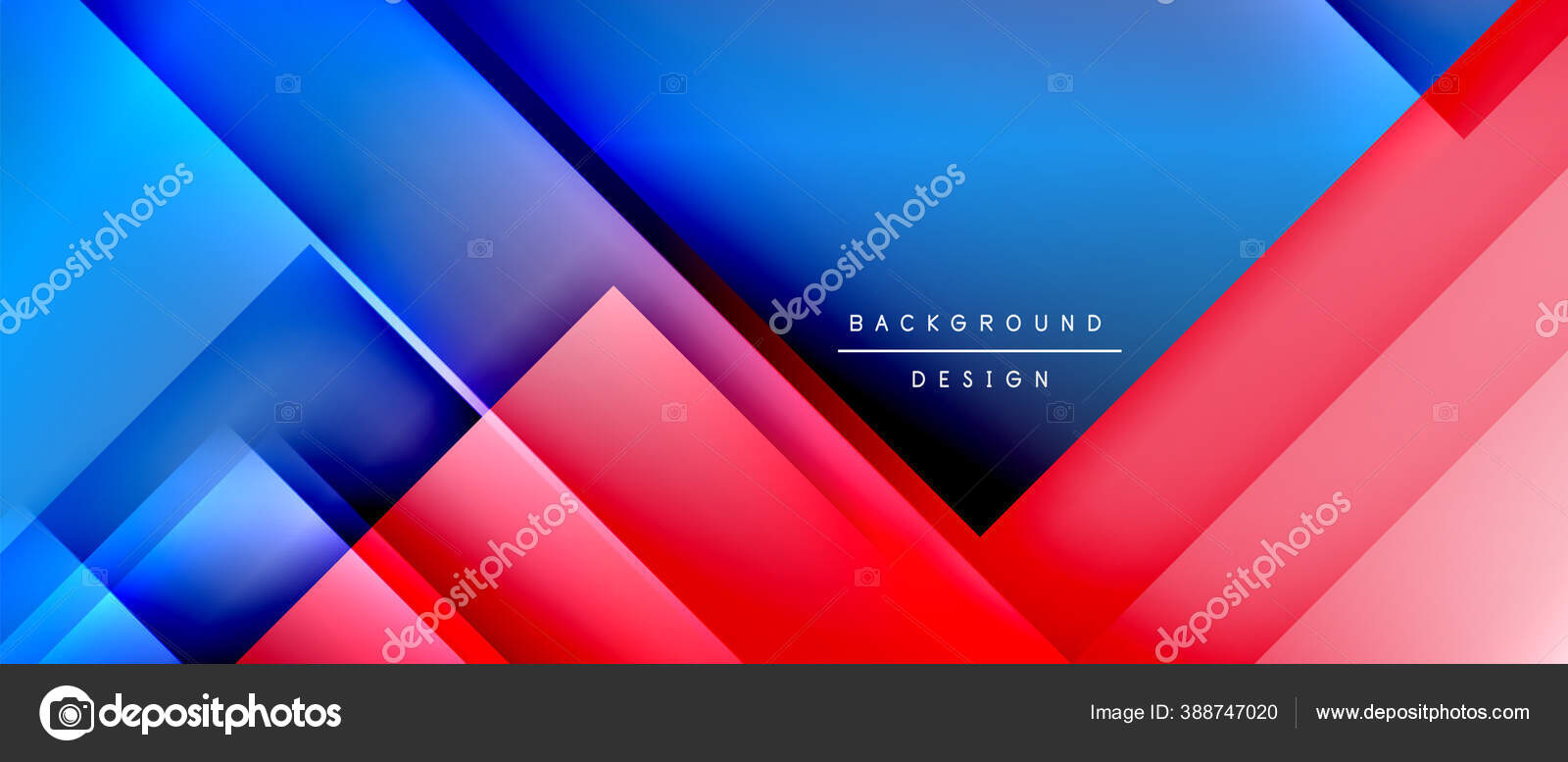 Square shapes composition, fluid gradient geometric abstract background ...