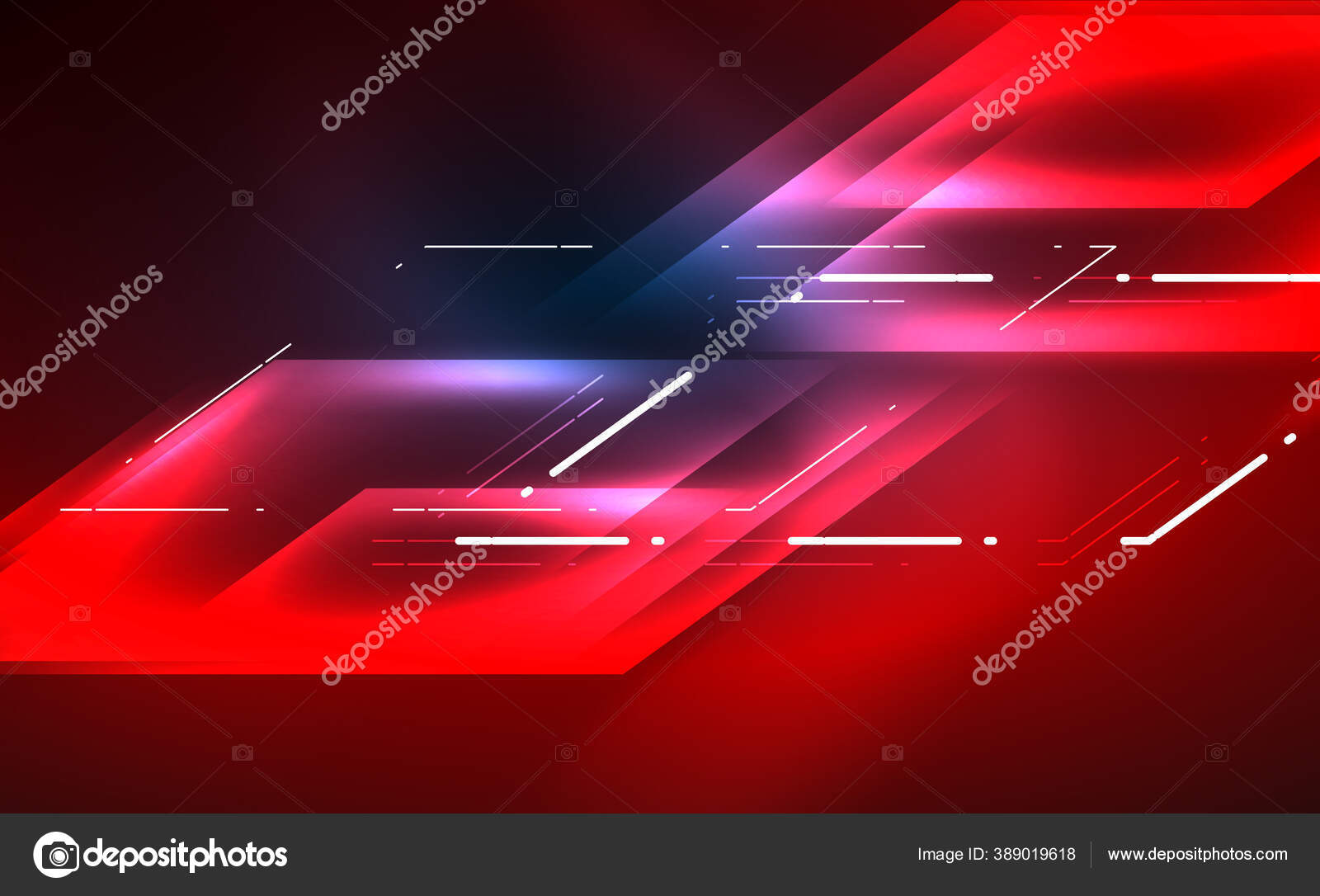 Dynamic neon shiny abstract background. Trendy abstract layout template ...