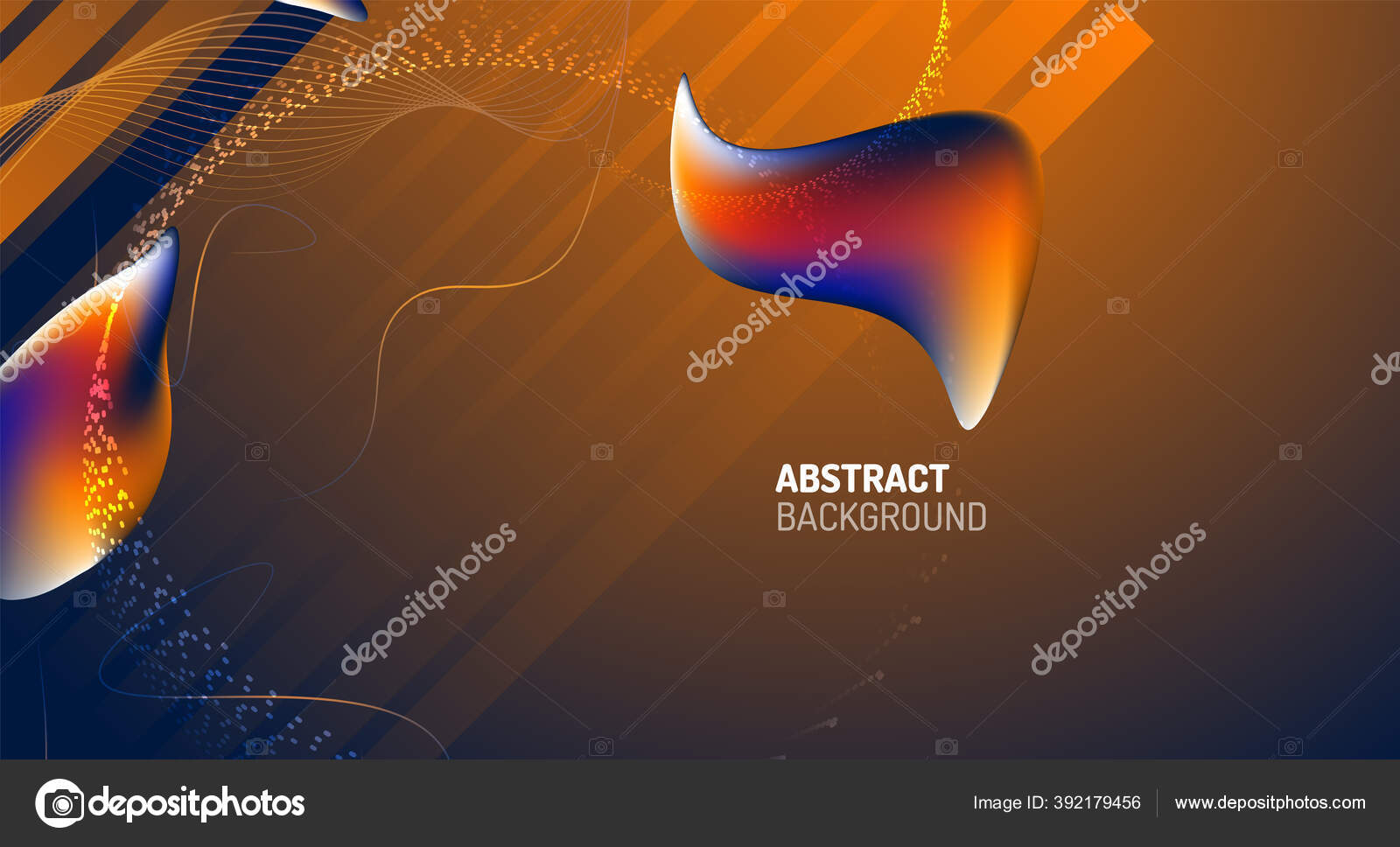 Fluid liquid color gradient background design. Vector illustration ...