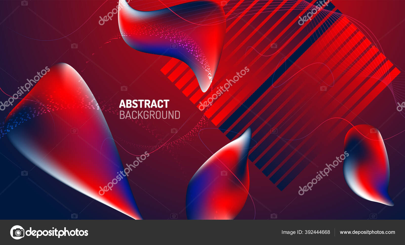 Fluid liquid color gradient background design. Vector illustration ...