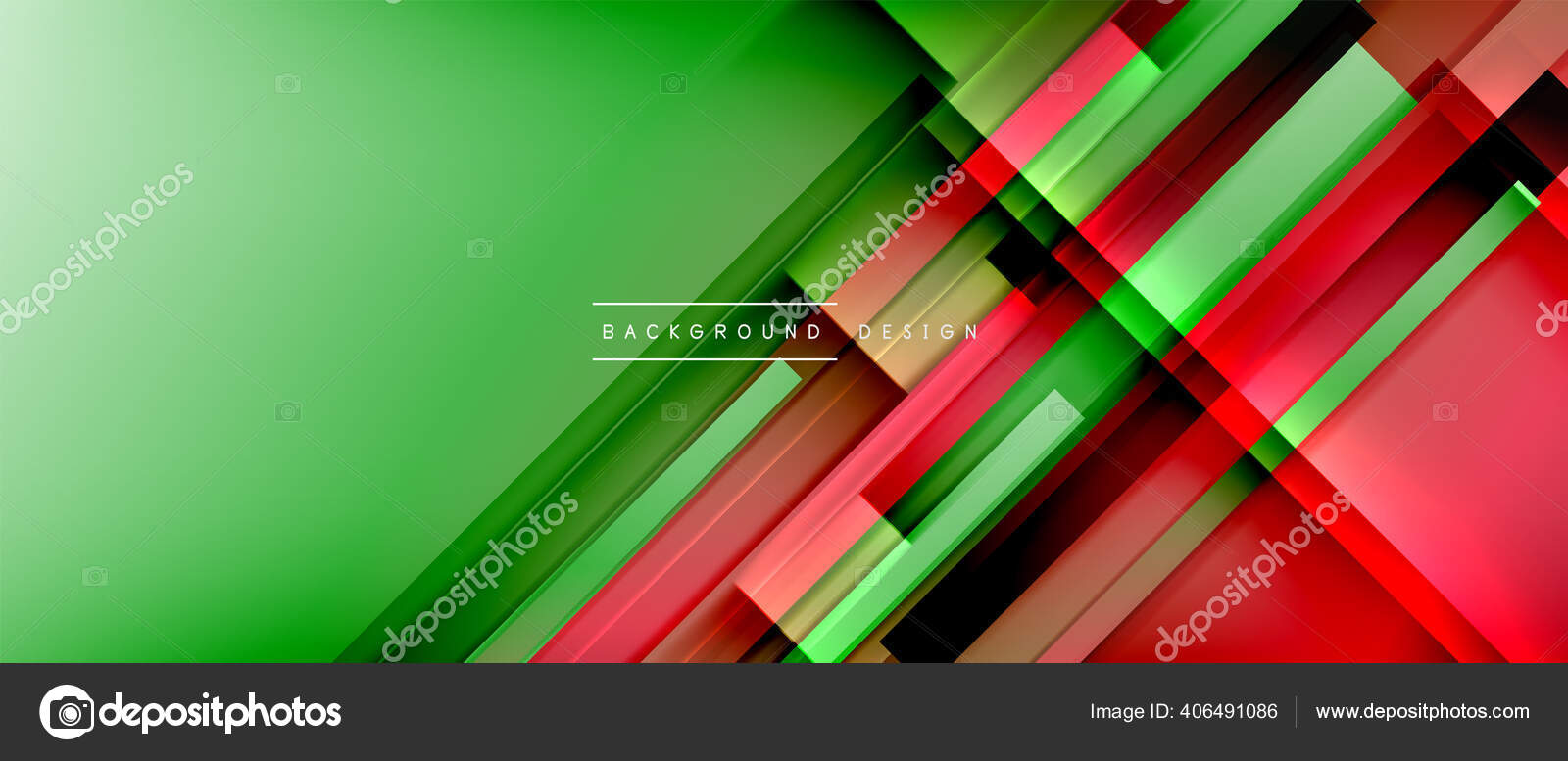 Dynamic lines on fluid color gradient. Trendy geometric abstract ...