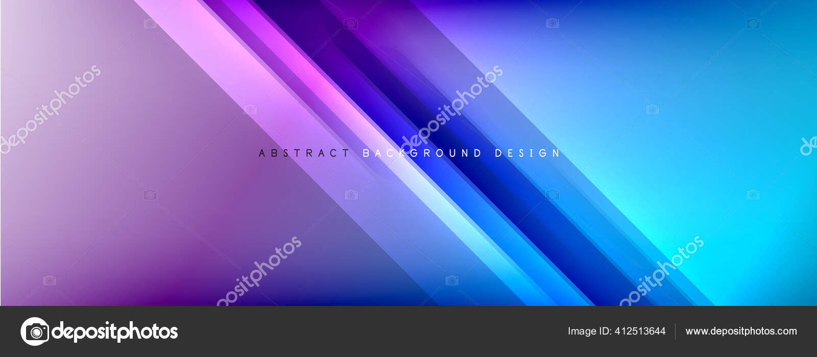 Motion concept neon shiny lines on liquid color gradients abstract ...