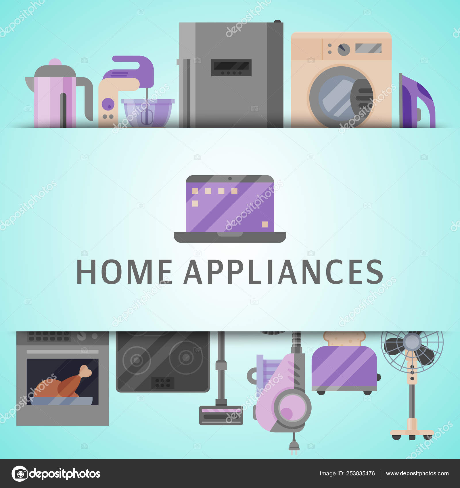 Kitchen Appliances Banner