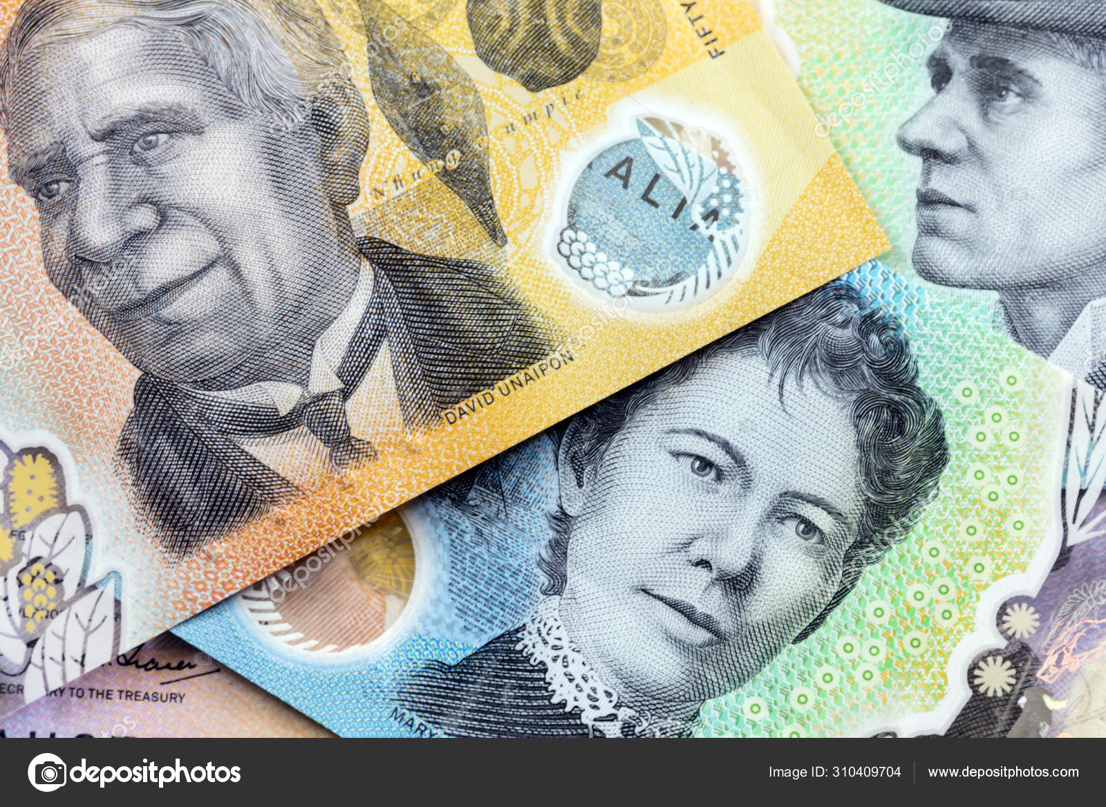 Australian Money Background New Notes – Stock Editorial Photo ...