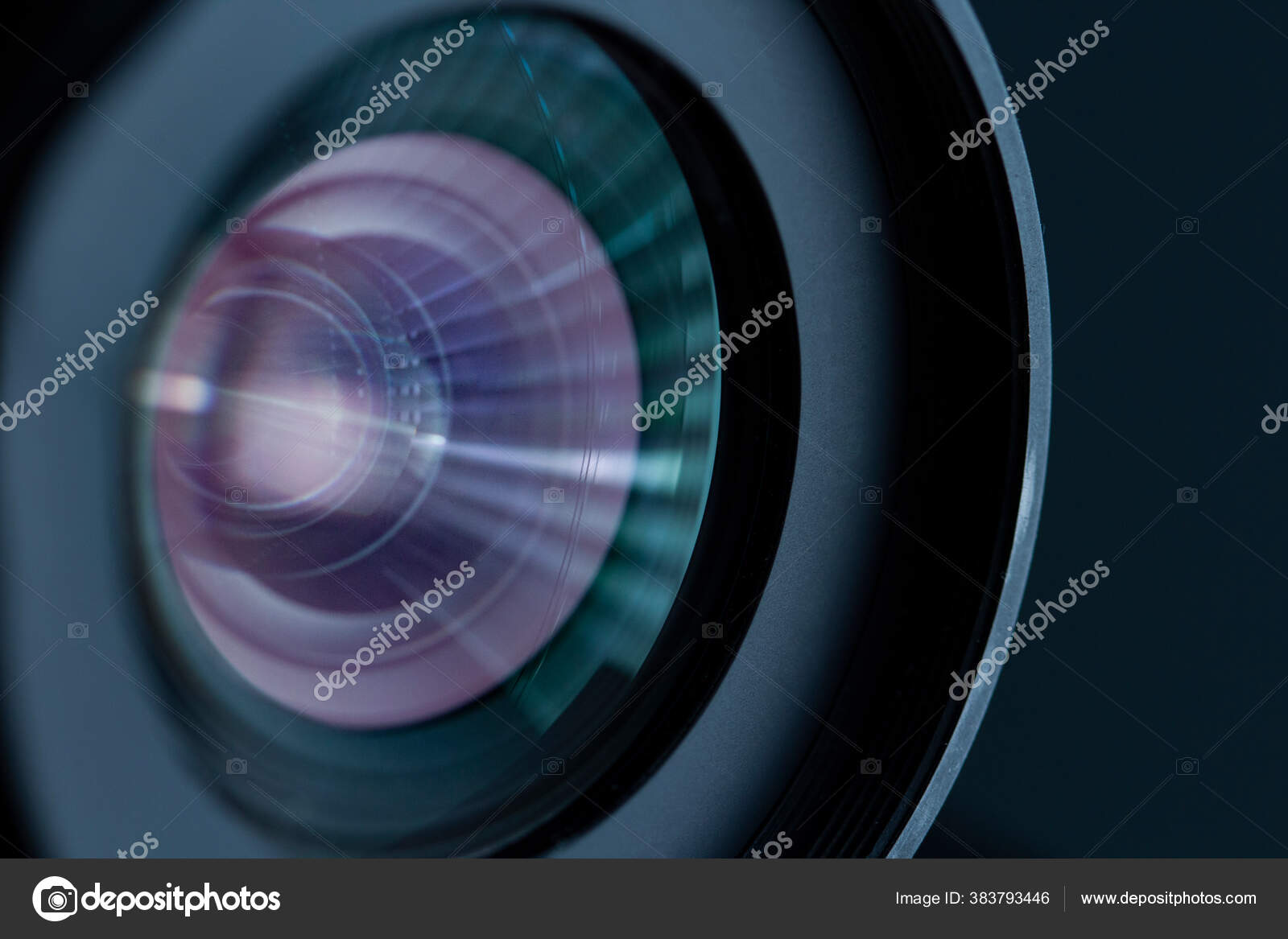 Professional Photo Lens Reflection Closeup — Stock Photo © chepko ...