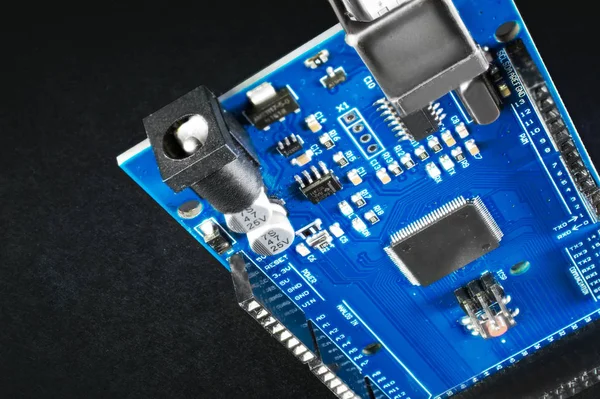 Arduino Mega Isolated White Background Close — Stock Photo © ferion ...