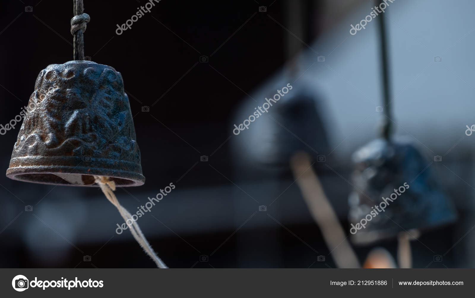 Old Praying Bell Shinto Shrine Japan Stock Photo by ©akulamatiau 212951886
