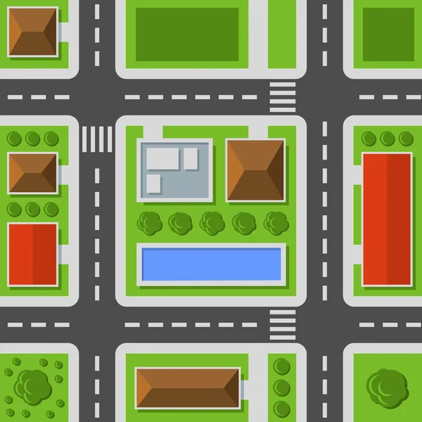Street plan Vector Art Stock Images | Depositphotos