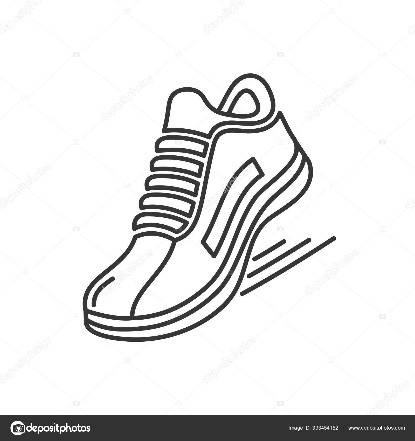 Track And Field Shoe Symbol