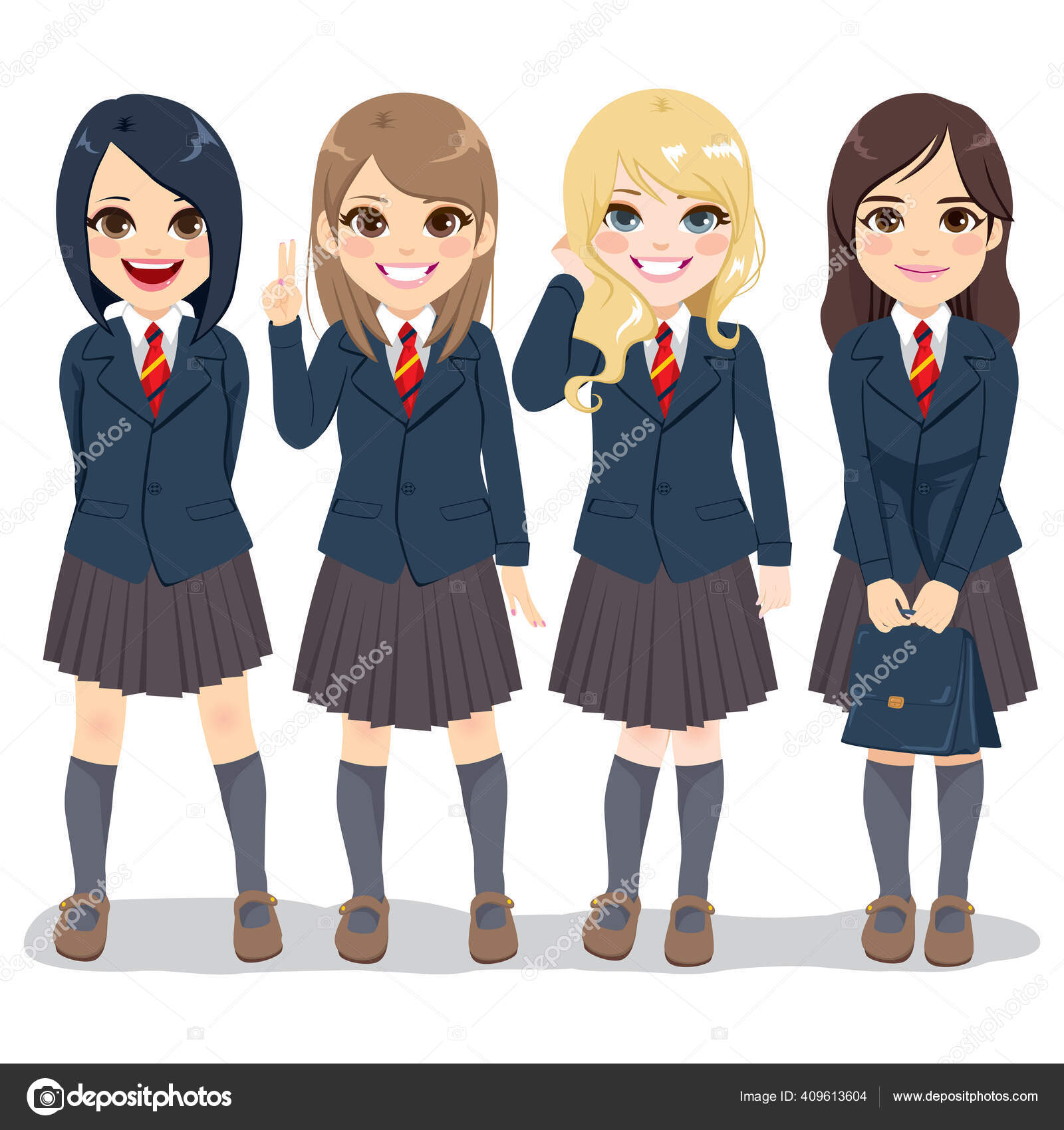 Skirt Catholic School Clip Art