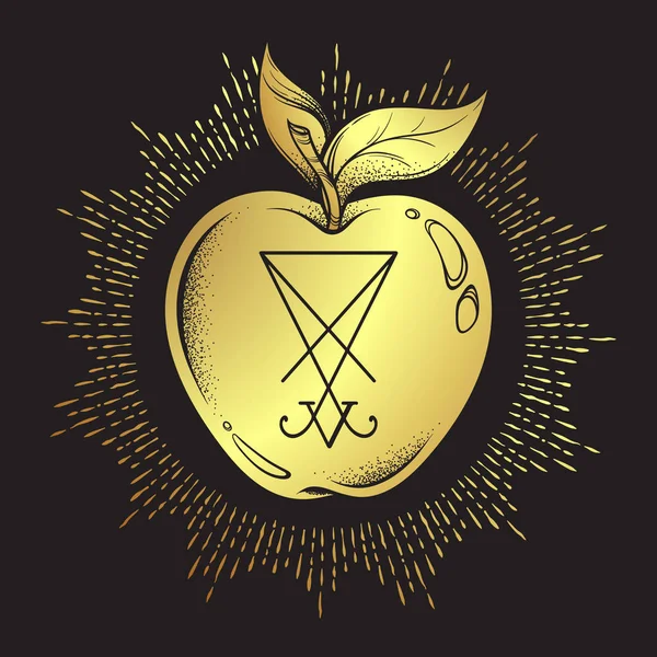 100,000 Golden apple Vector Images | Depositphotos